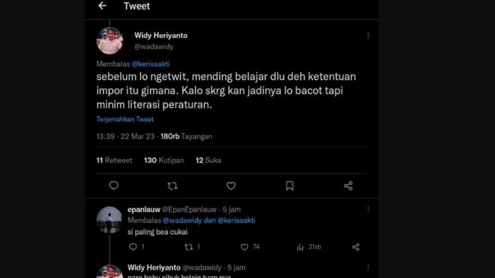 Tanggapi Komplain Dengan Kalimat Kotor, Pegawai Bea Cukai Widy Heriyanto Dihujat Netizen ...