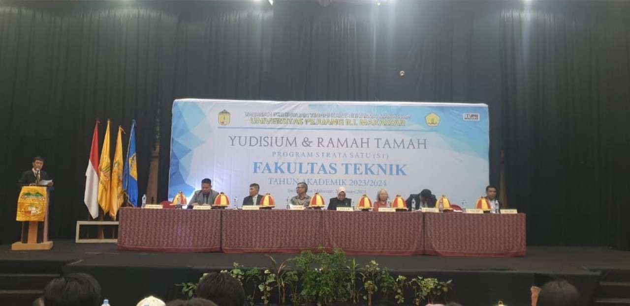 Fakultas Teknik UPRI Makassar Gelar Yudisium 2023/2024, 142 Mahasiswa Sandang Gelar Sarjana S1 ...