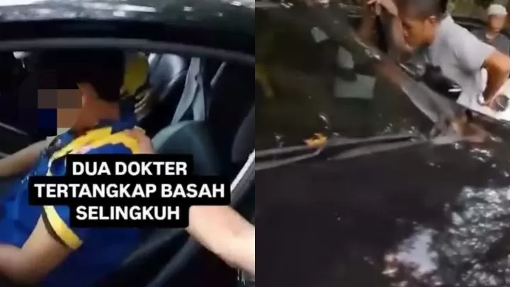 Viral, Dua Oknum Dokter di Makassar Kepergok Selingkuh Dalam Mobil - Makassar Terkini