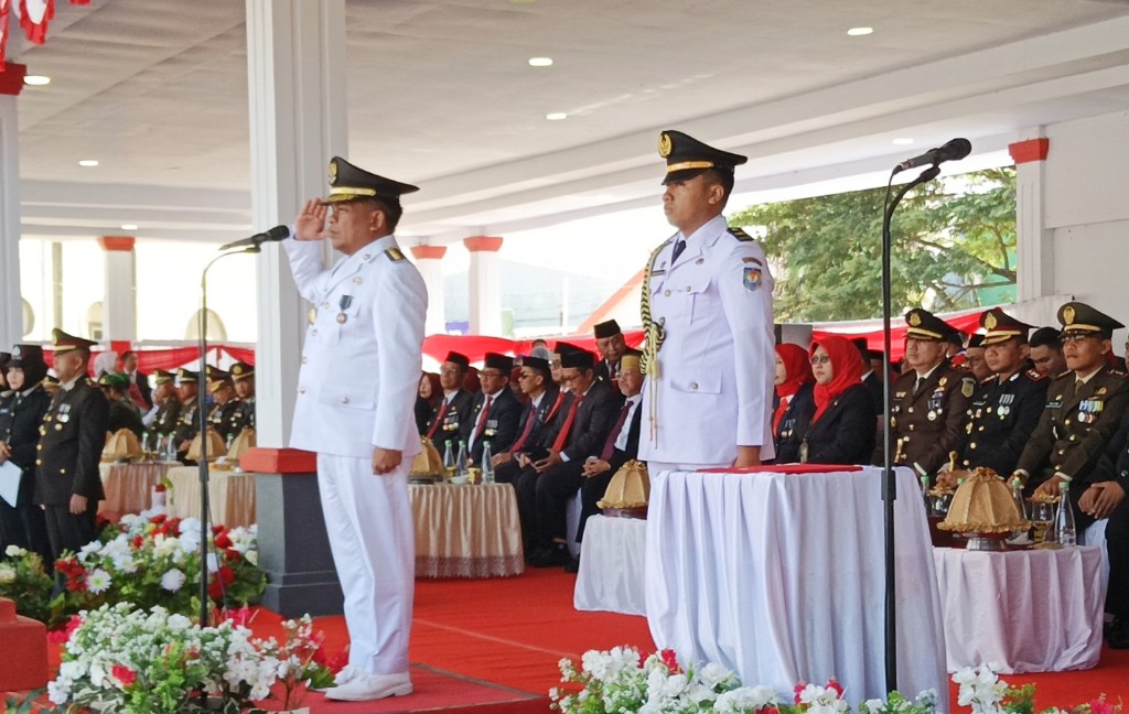 Upacara Peringatan HUT Ke-79 RI di Jeneponto Berlangsung Khidmat - Makassar Terkini