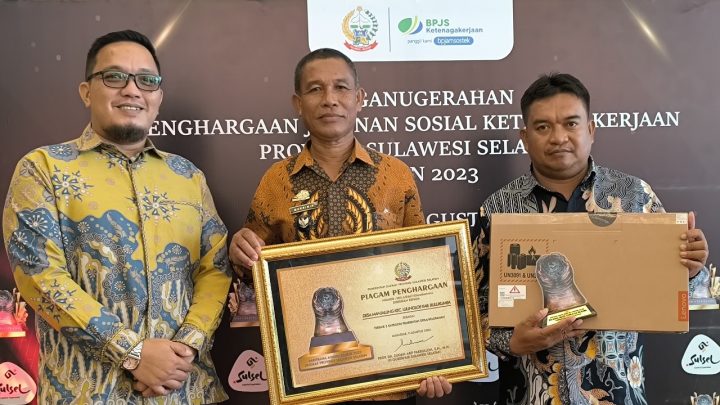 Lindungi Pekerja Rentan, Desa Manjalling Bulukumba Sabet Penghargaan Paritrana Award - Makassar ...