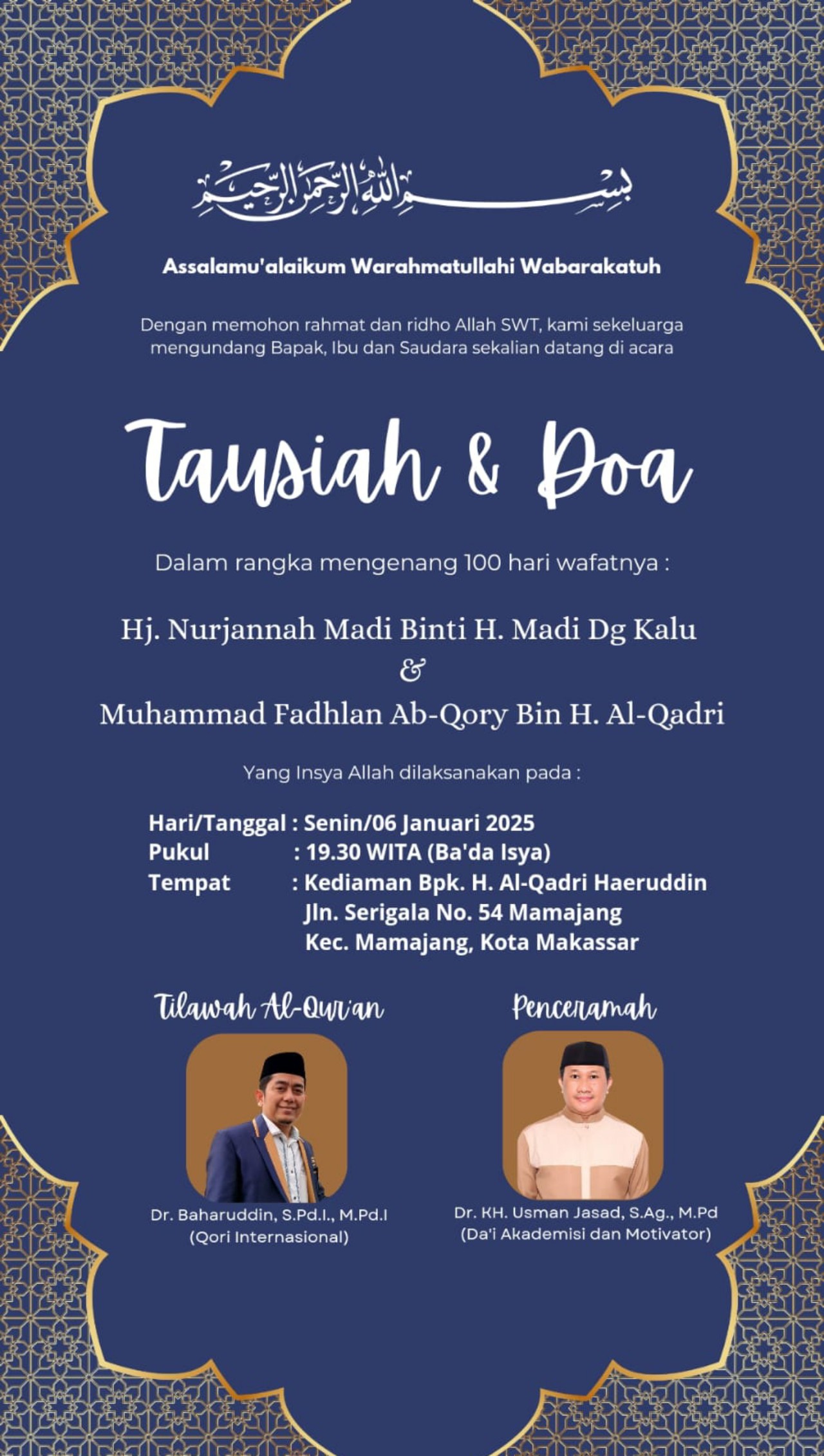 Innalillahi, Pemilik Ujas Tour, Usman Jasad Meninggal Dunia, Rumah Duka ...