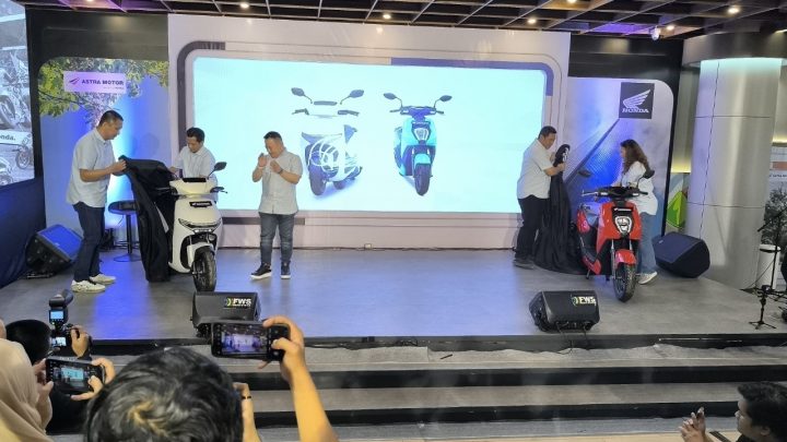 Asmo Sulsel Resmi Luncurkan Motor Listrik Honda CUV e: dan ICON e ...